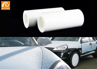 China PE Vehicle Protection Film 70 Micron Acrylic Adhesive Medium Adhesion for Automotive Surfaces for sale