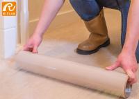 China Temporary Floor Protection Film No Residue Laminate Plastic Surface for sale