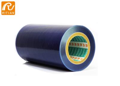 China Anti Scratch Window Glass Protection Film 50-60 Mic Thickness Hand Tearable PE for sale