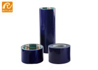 China 50 Microns UV Resistant PE Window Glass Protection Film No Adhesive Residue 60 Days Clean Removal for sale