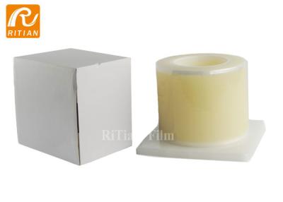 China Clear Blue Pink Dental Barrier Film Roll 4x6 Inch Acrylic Adhesion Custom Logo 1200 Sheets for sale
