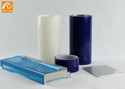 China Polyethylene Plastic Sheet Protective Film with Solvent Based Adhesive - 30-150 Micron Thickness, 60°C Heat Resistance for sale