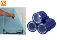 China Polyethylene Plastic Sheet Protective Film with Solvent Based Adhesive - 30-150 Micron Thickness, 60°C Heat Resistance for sale
