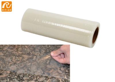 China 5 Mils Thick Marble Protective Film 30-150 Micron Heat Resistant to 600°F for Stone Surfaces for sale