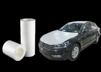 China White Automotive Protective Film 0.07mm Medium Adhesion Paint Protection UV Resistant 6 Months for sale