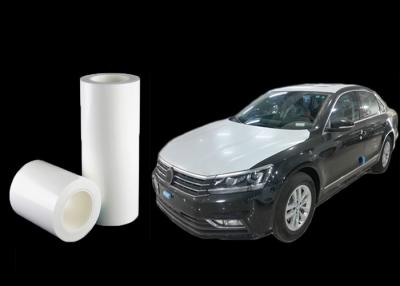 China White Automotive Protective Film 0.07mm Medium Adhesion Paint Protection UV Resistant 6 Months for sale