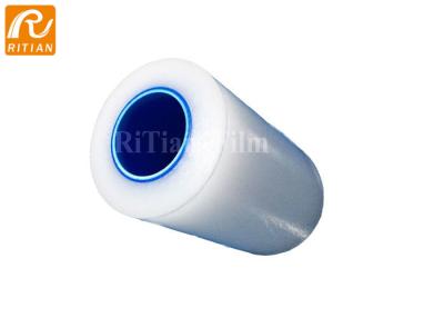 China Blowing Anti-Static Protective Film PE Material 50 Micron with 5-15g/25mm Acrylic Adhesive for Display Protection for sale