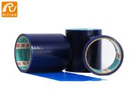 China Self Adhesive PE Window Glass Protection Film 30-150 Micron Thickness 30-1240mm Width for sale