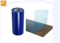 China Transparent Self Adhesive PE Protective Film 30-150 Micron for Stainless Steel Painted Metal for sale