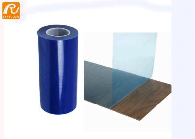 China Transparent Self Adhesive PE Protective Film 30-150 Micron for Stainless Steel Painted Metal for sale