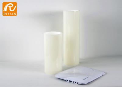 China High Adhesive LDPE Surface Protection Film Roll 0.03mm Transparent for Plastic Parts Grind Surface for sale