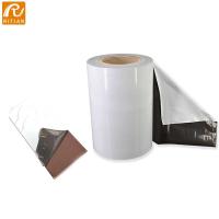 China 300% Elongation Aluminum Composite Protective Film Solvent Based Acrylic Adhesive 30-150 Micron for sale