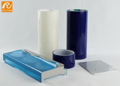 China PE Static Protective Film for Metal and Plastic Sheet 30-150 Micron No Adhesive Residue for sale