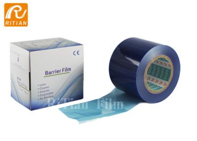 China Disposable Dental Barrier Film 30-50 Mic Thickness Acrylic Adhesive 4x6 Inch Perforated Sheets for sale