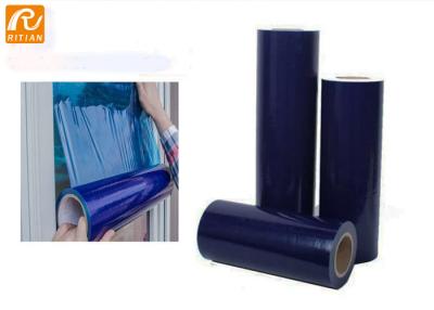 China PE Surface Protection Window Film 60 Micron ROHS Certified for Glass Doors for sale