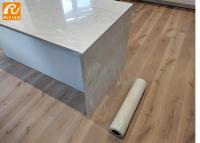 China Transparent PE Carpet Protection Film 30-150 Micron Thickness with 300% Elongation for PVC PET PC PMMA Surfaces for sale