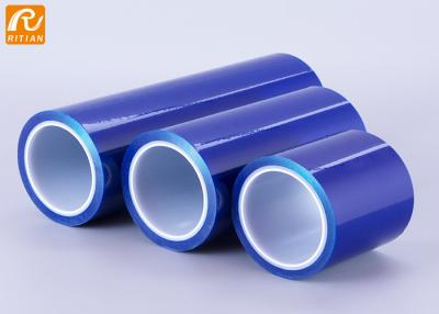 China PE Self Adhesive Window Glass Protection Film Solvent Based Acrylic 100-200M Length 0.03-0.15mm for sale