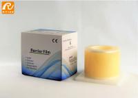 China Medical Dental Barrier Film PE Material 4x6 Inch 1200 Sheets Roll for Equipment Protection for sale