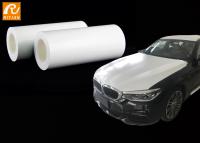 China PE White Automotive Protective Film 70 Micron UV Resistance 180 Days ISO 9001 ROHS SGS for sale
