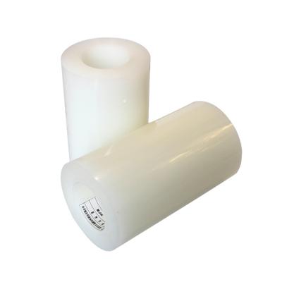 China Low Tack Clear Protective Film 50micron PE Sheet for Plastic Panels Custom Size for sale