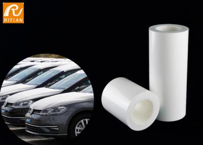 China Customized PE Automotive Protective Film 70 Micron UV Resistant for Roofs Exterior Body Parts for sale