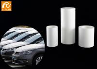 China White PE Transport Wrap Plastic Film 70 Micron Thickness with 6-Month UV Protection for Automotive Surfaces for sale