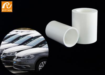China White PE Transport Wrap Plastic Film 70 Micron Thickness with 6-Month UV Protection for Automotive Surfaces for sale