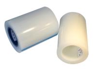 China Transparent PE Protection Tape 50 Micron Polyethylene Transport Film for Plastic Surfaces for sale