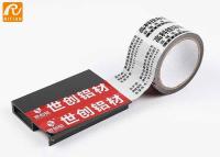 China Self Adhesive Aluminium Protective Film 0.1mm Thickness Logo Printing PE for sale