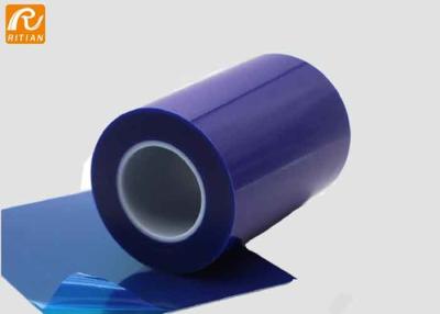China Blue Stainless Steel Protective Film 50 Micron for Mirror Plate 60 80Micron for sale