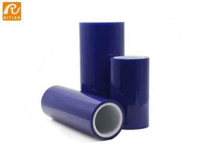 China Blue Transparent PE Protective Film 30-150um Self Adhesive Anti Scratch Metal Surface Protection for sale