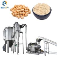 China Brightsail BSDF-750 Chickpea Soybean Flour Milling Machine 1300kg/H Capacity 20-120 Mesh for sale