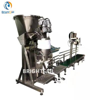 China Brightsail BSPM-2 Double Screw Powder Filling Machine 4-50 KG Capacity for Big Bag Packaging for sale