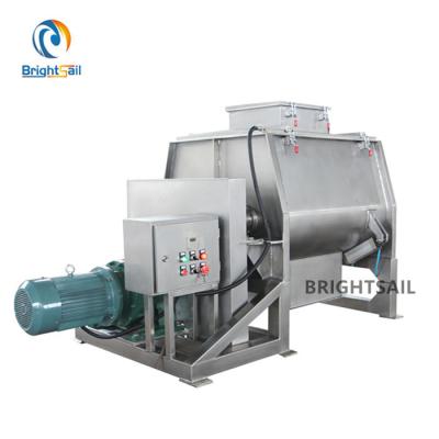 China Brightsail Double Shaft Paddle Mixer 100L to 10000L for Powder Spice Food CE for sale