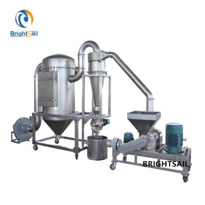 China Brightsail BSP Air Classifier Mill for Herbs Spices Grinder 60-2500 Mesh Powder Making Machine for sale