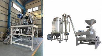 China Stainless Steel Titanium Dioxide Pin Mill Grinder 40-325 Mesh 12000 RPM for sale