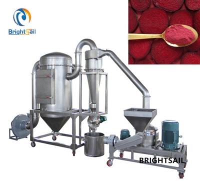 China Beetroot Powder Grinder Machine Ultra-Fine Mill 60-2500 Mesh Stainless Steel for sale