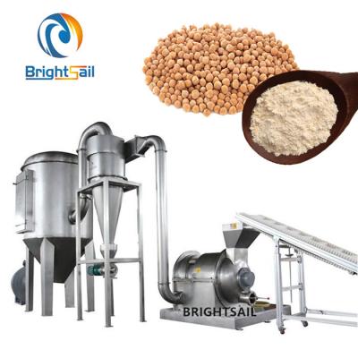 China SS304 Food Grade Hammer Mill Machine 100-2000 Kg/H Capacity for Spice & Grain Processing for sale