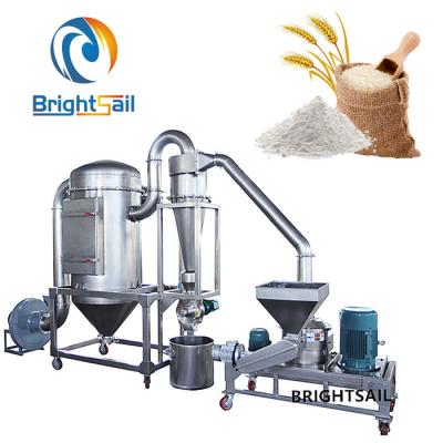 China BSP Ultra Fine Rice Wheat Flour Grinding Machine 60-2500 Mesh Powder Mill for sale