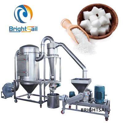 China Automatic Icing Sugar Grinder 100-300 Mesh Flour Pulverizer with 20-1800 kg/h Capacity for sale