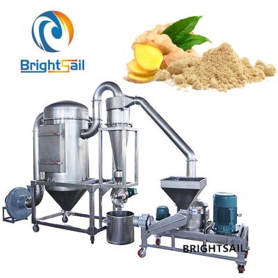 China 60 To 300 Mesh Fine Powder Crusher Machine Ginger Grinder Pulverizer With Ce for sale