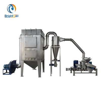 China BSP Ultra-Fine Pulverizer 60-2500 Mesh Grinding Machine with 20-1800 kg/h Capacity for Food and Industrial Materials for sale