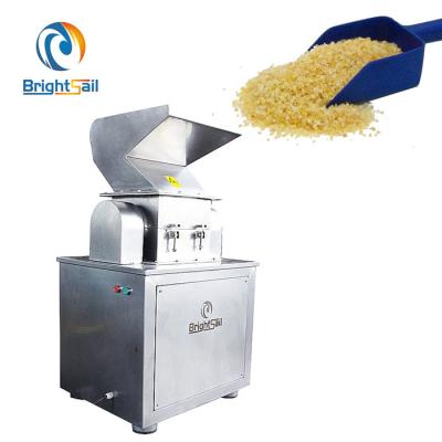 China Stainless Steel Coarse Crusher 80-1500kg/h Coconut Shell Grinder Pulverizer Machine for sale