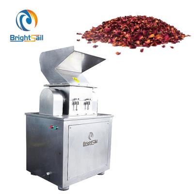 China BSC Industrial Tea Leaves Crusher Machine 0.5-20mm Granule Size 80-1500kg/h Capacity for sale