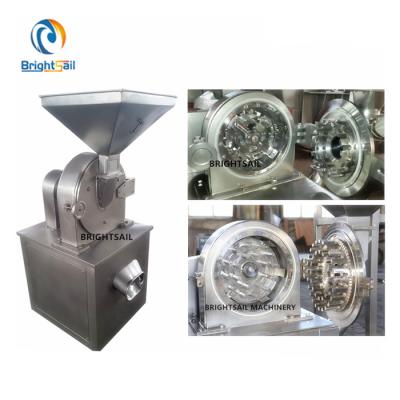 China Small Crystal Food Ultra Fine Powder Grinder 20-150 kg/h Capacity Milling Machine for Sugar Salt Flour for sale