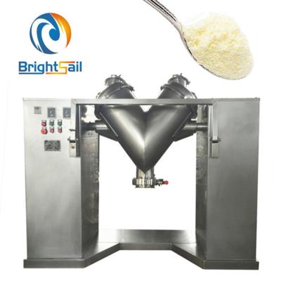 China V Shape Powder Mixer Machine for Coffee Tea Cocoa Flour Milk Food Mixing 100L to 4000L for sale