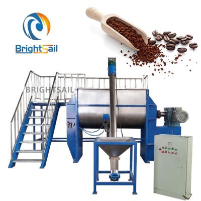 China Horizontal Ribbon Blender Mixer Machine for Coffee Powder 100L to 20000L Capacity for sale