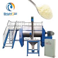 China SS304 Ribbon Mixer for Protein Food Powder Milk Flour Blending 100L to 20000L for sale