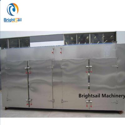 China Industrial Food Oven Dryer Machine Cassava Plantain Yam Drying 60-480kg Batch CE for sale
