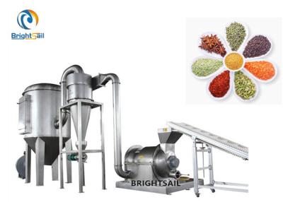 China Ss304 Spice Pepper Powder Making Machine Cinnamon Coriander Hammer Mill Pulverizer for sale